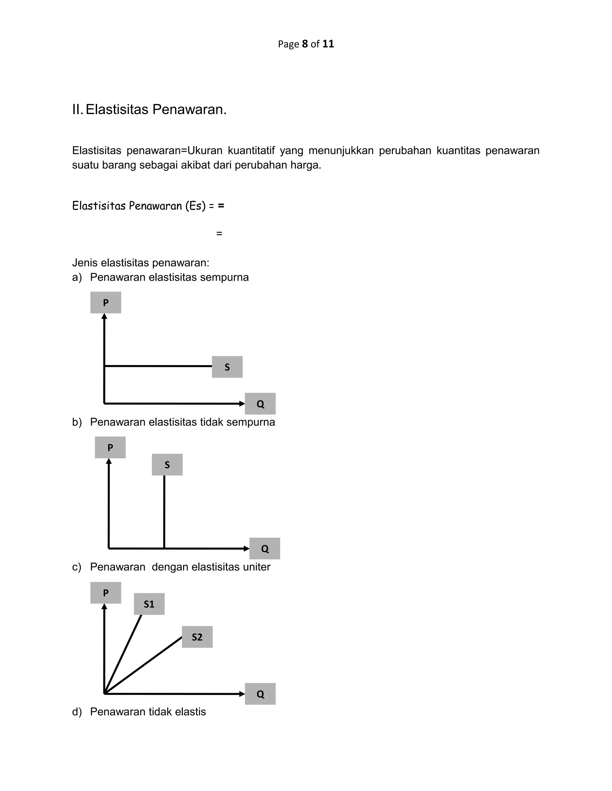 4 elastisitas permintaan dan penawaran | DOC