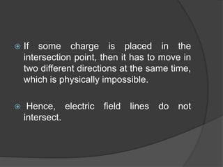 ELETRIC FIELD LINES | PPTX