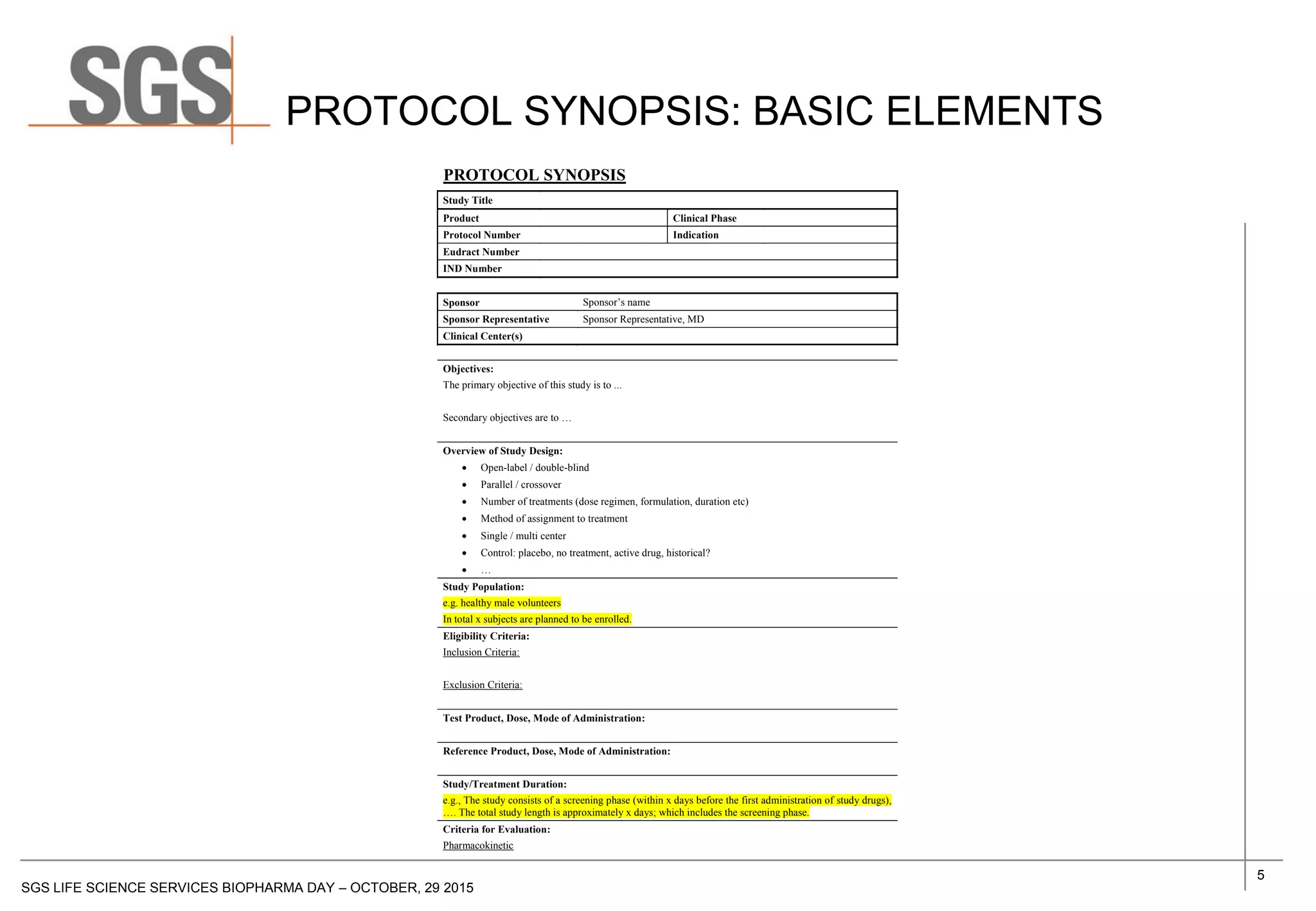 Writing A Phase I Protocol: A Multidisciplinary Team Approach | PPT
