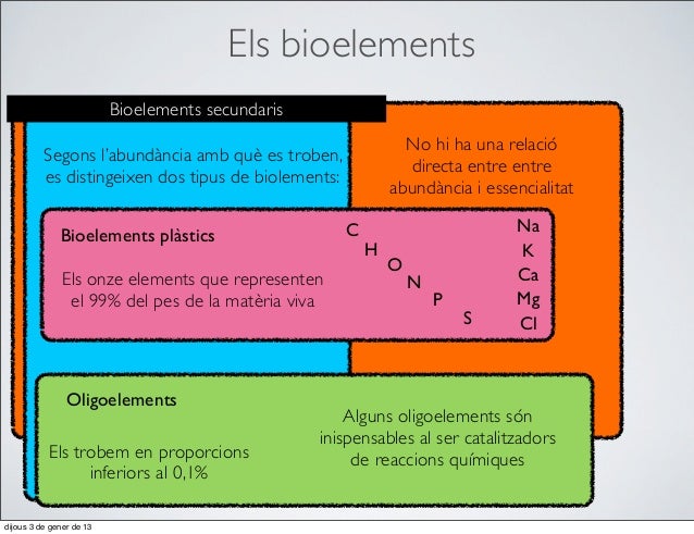 04. Els bioelements