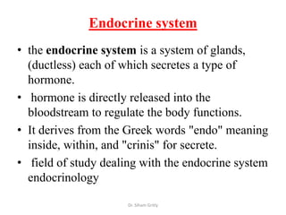 4 endocrine response to exercise; diabetes mellitus and fitness | PPTX