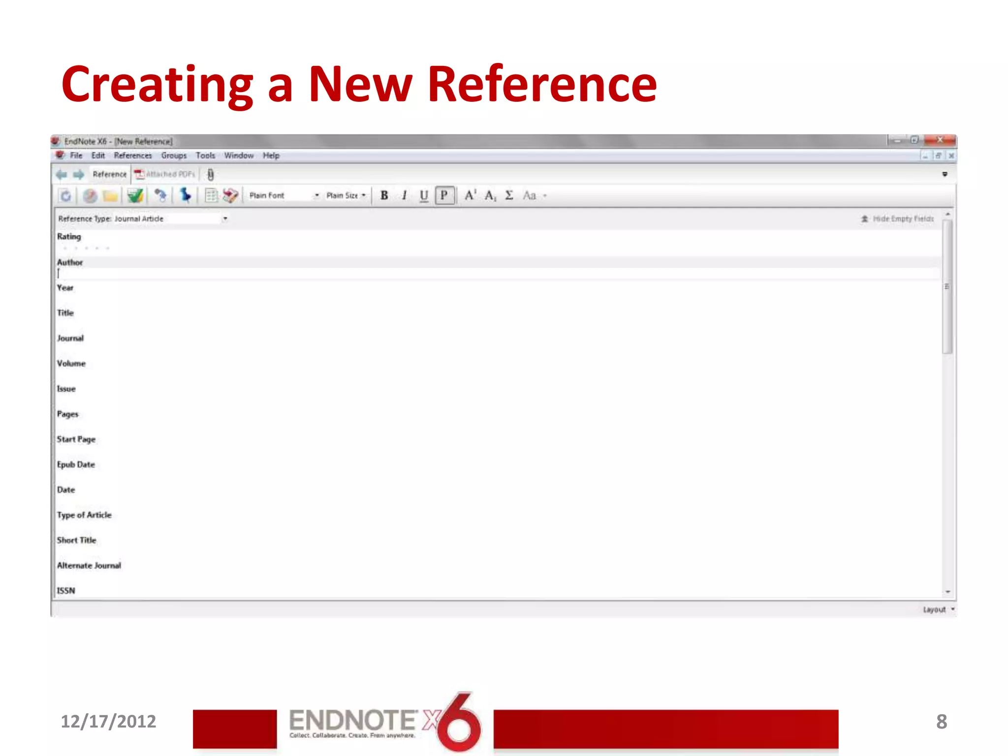 4 entering a reference | PPT