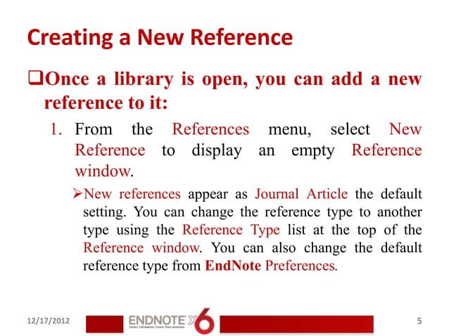4 entering a reference | PPT