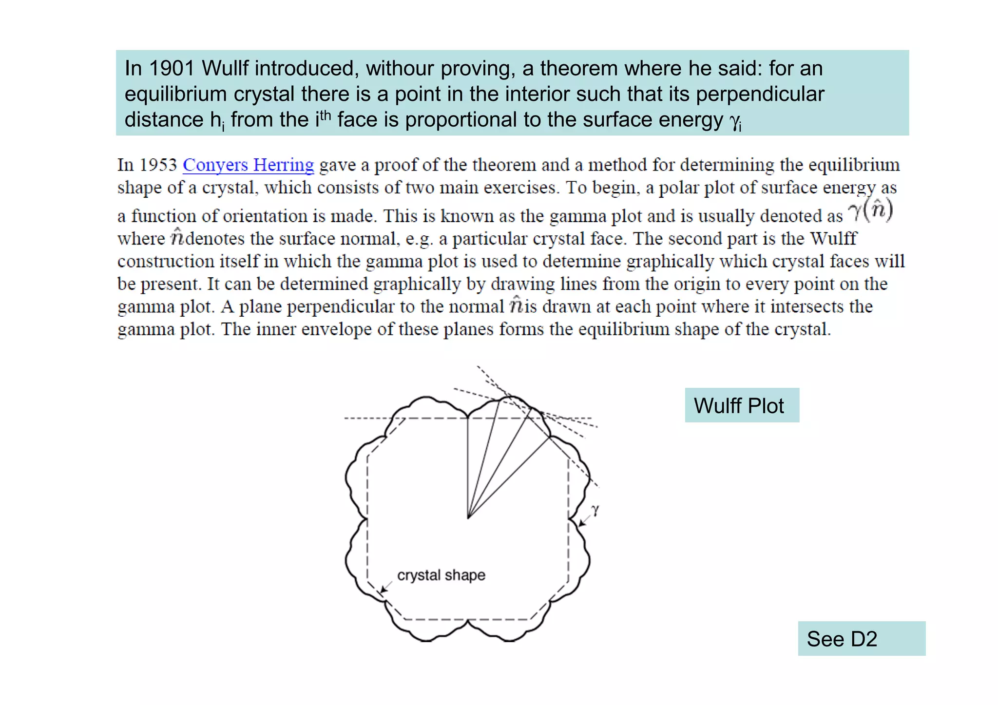 Equilibrium shapes of nanoparticles | PDF