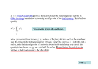 Equilibrium shapes of nanoparticles | PPT