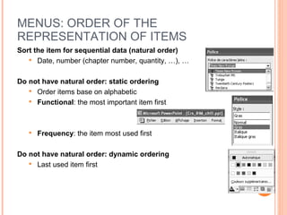 4. ergonomic of wimp interface | PPT