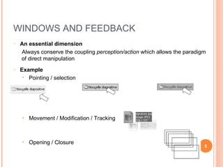 4. ergonomic of wimp interface | PPT