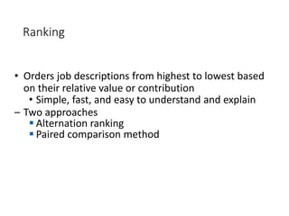 4 - Evaluating work - Job-evaluation.ppt