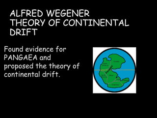 Continental Drift Theory By Alfred Wegener