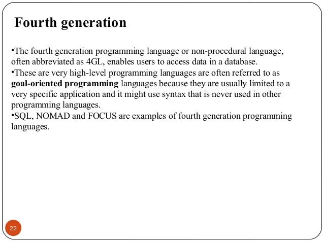 4th generation programming language list - psadopremier 4th generation programming language list - psadopremier