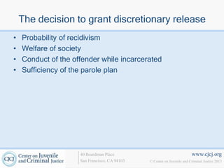 4. evolution of parole | PPTX