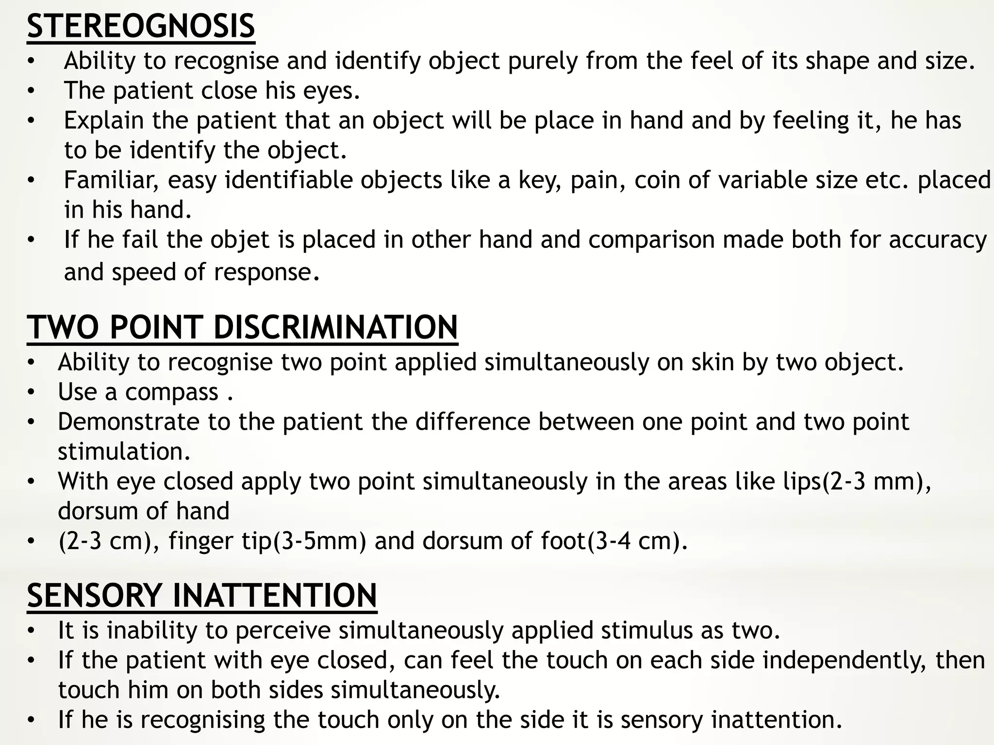 Part 4 examination of motor and sensory system | PPTX