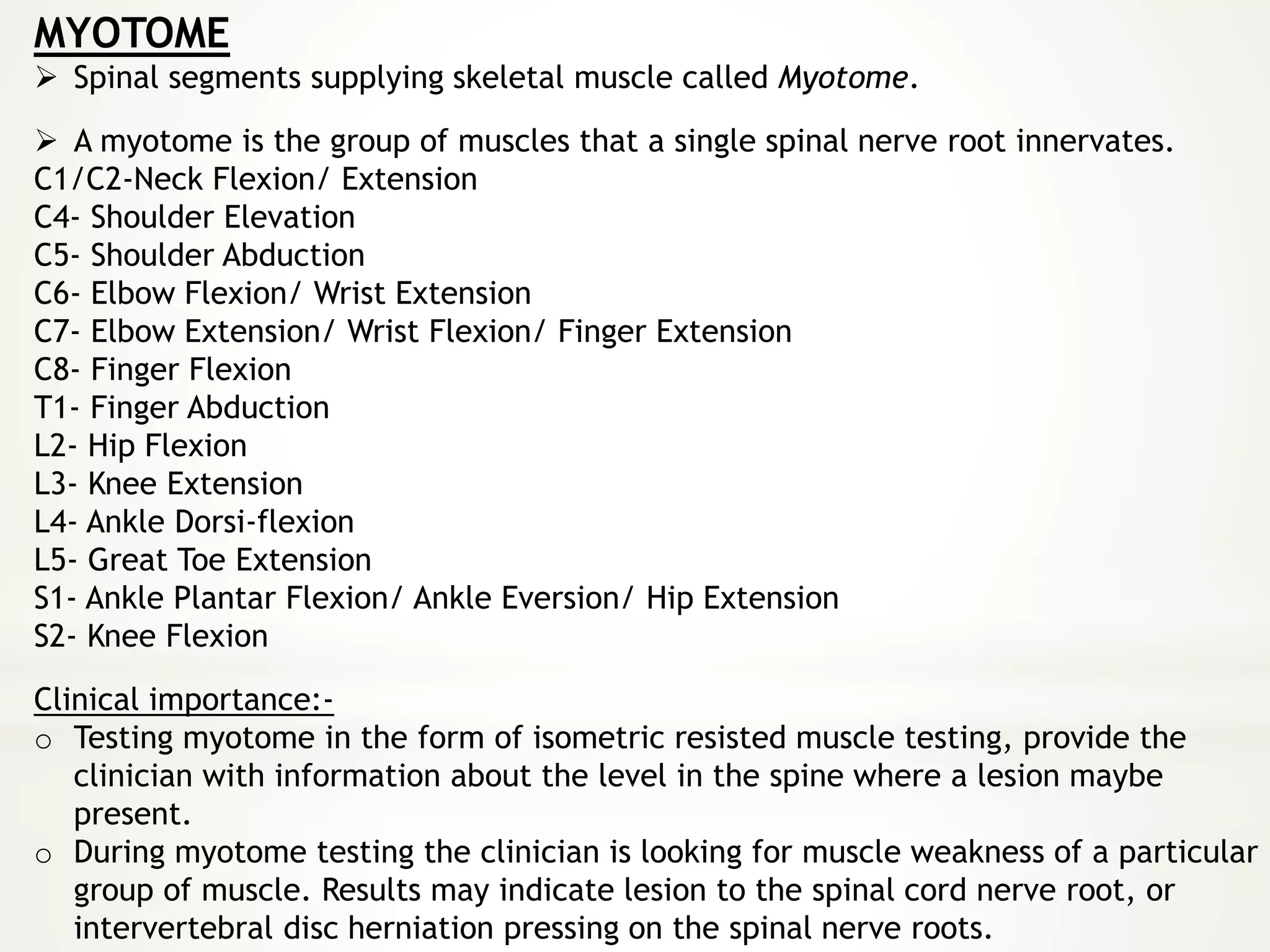 Part 4 examination of motor and sensory system | PPTX