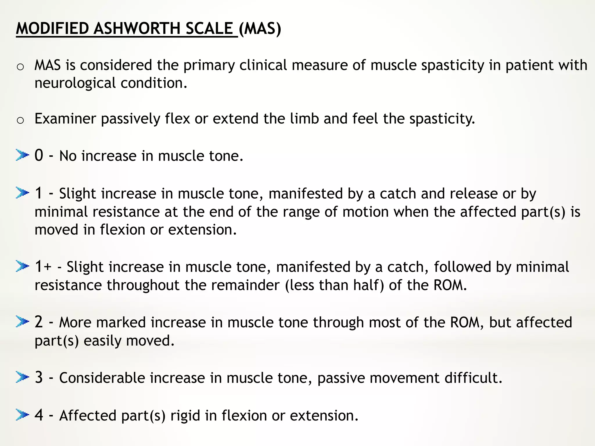 Part 4 examination of motor and sensory system | PPTX