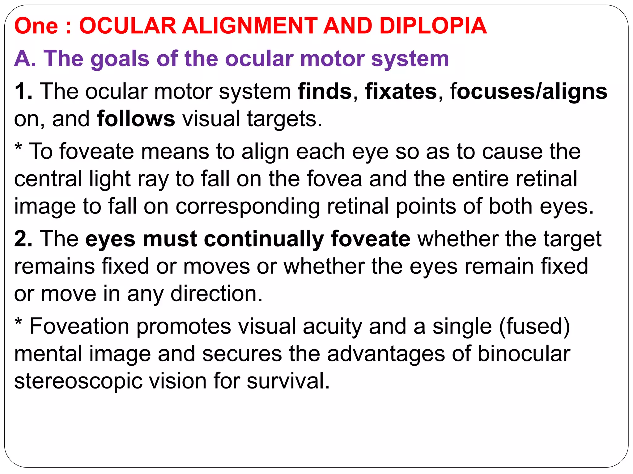 examination of the peripheral ocular system | PPTX