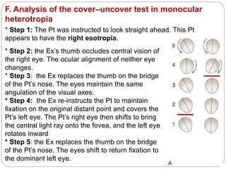 examination of the peripheral ocular system | PPTX