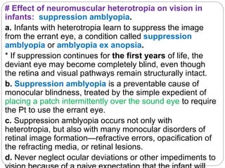 examination of the peripheral ocular system | PPTX