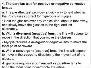 examination of the peripheral ocular system | PPTX
