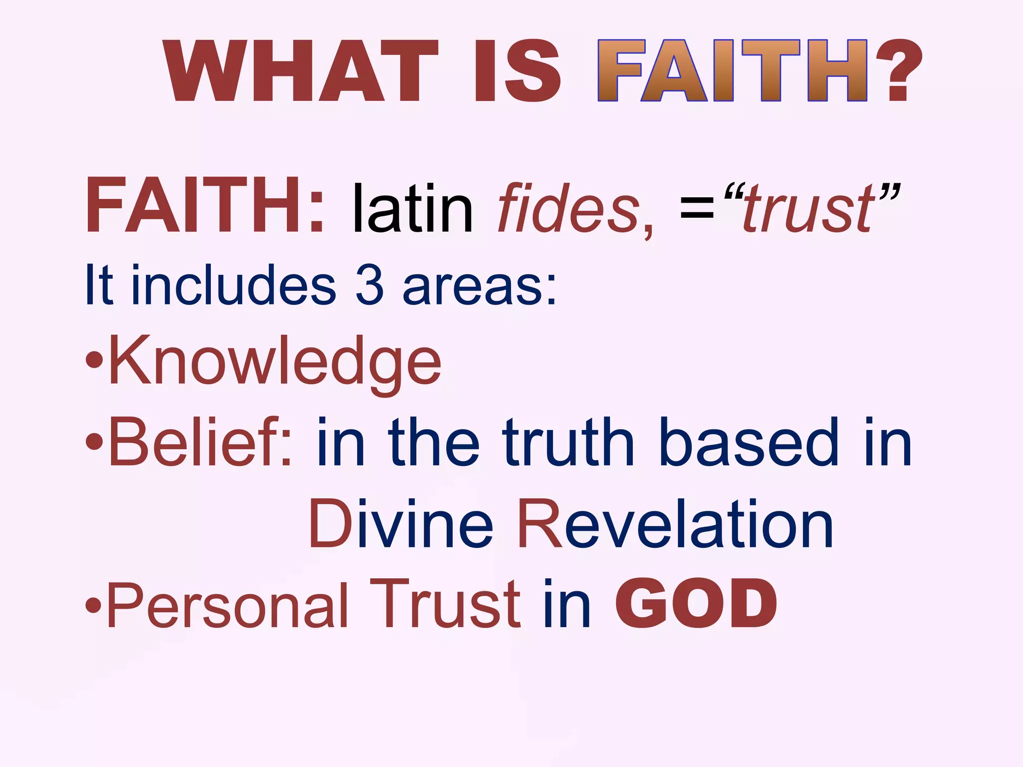 Faith | PPTX
