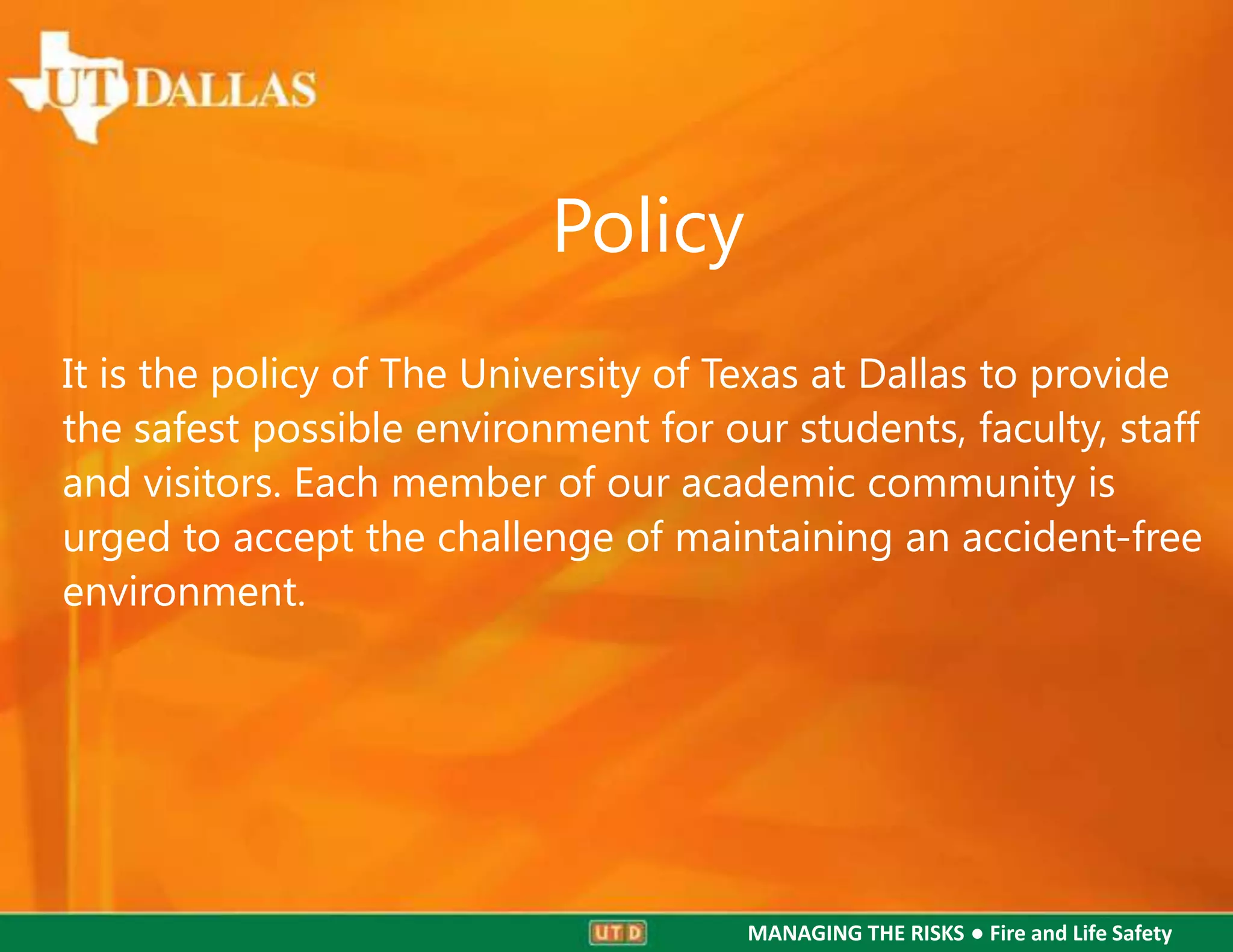 4 Fire and Life Safety - Risk Management - 4 | PPTX | First Aid | Injuries