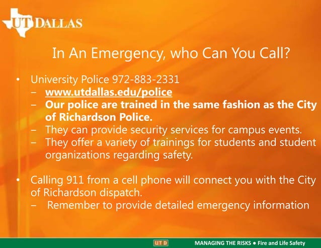 4 Fire and Life Safety - Risk Management - 4 | PPTX | First Aid | Injuries