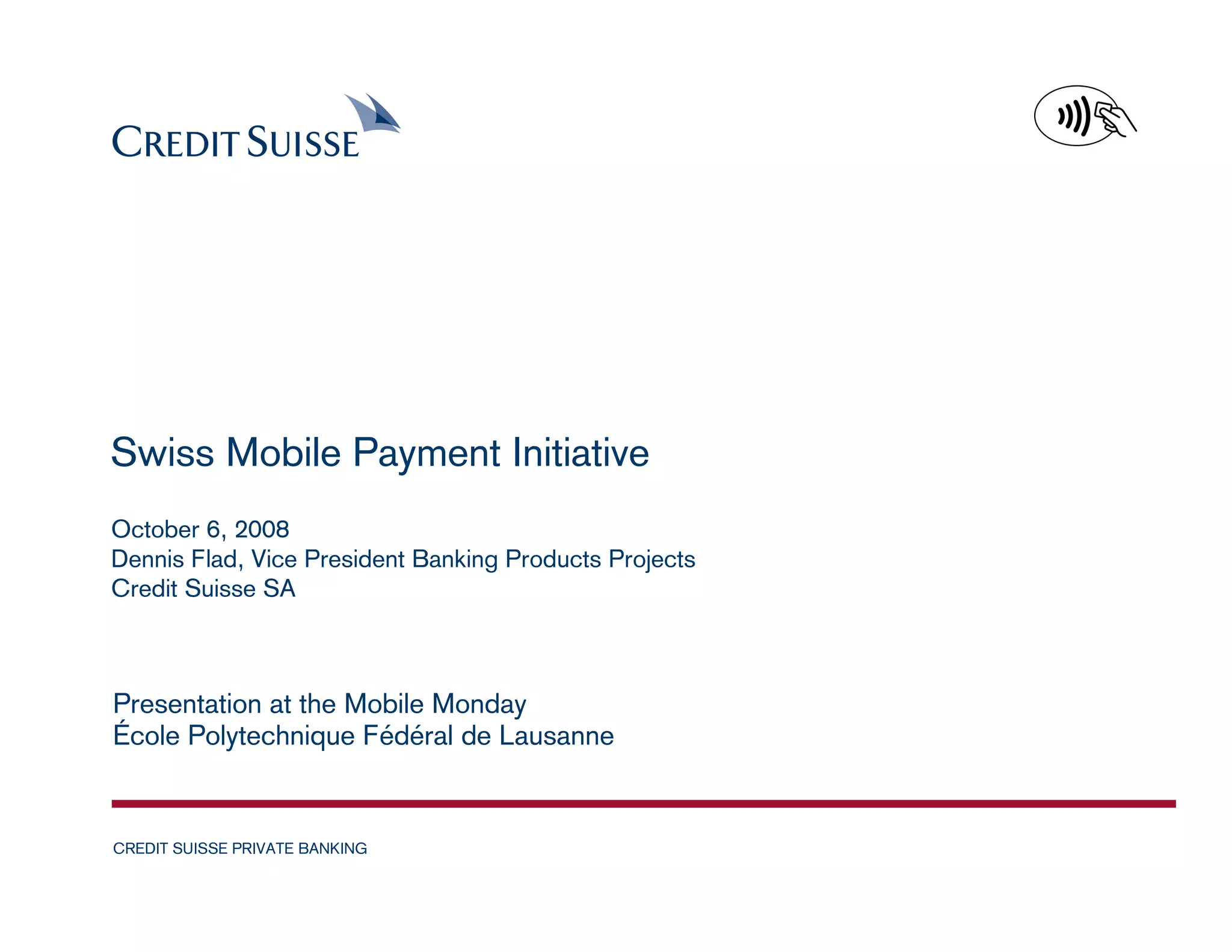 Project Hermes: The Swiss Mobile Payment Initiative | PPT