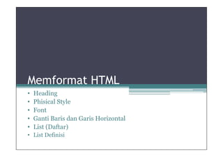 4.format html (ok) | PPT