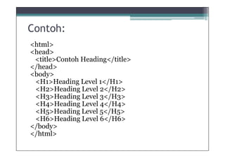 4.format html (ok) | PPT