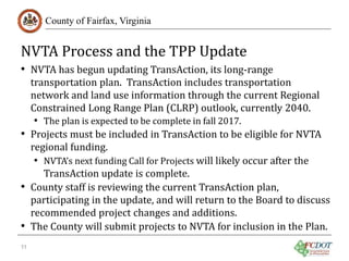 Transportation Priorities Plan: Future Updates | PPTX