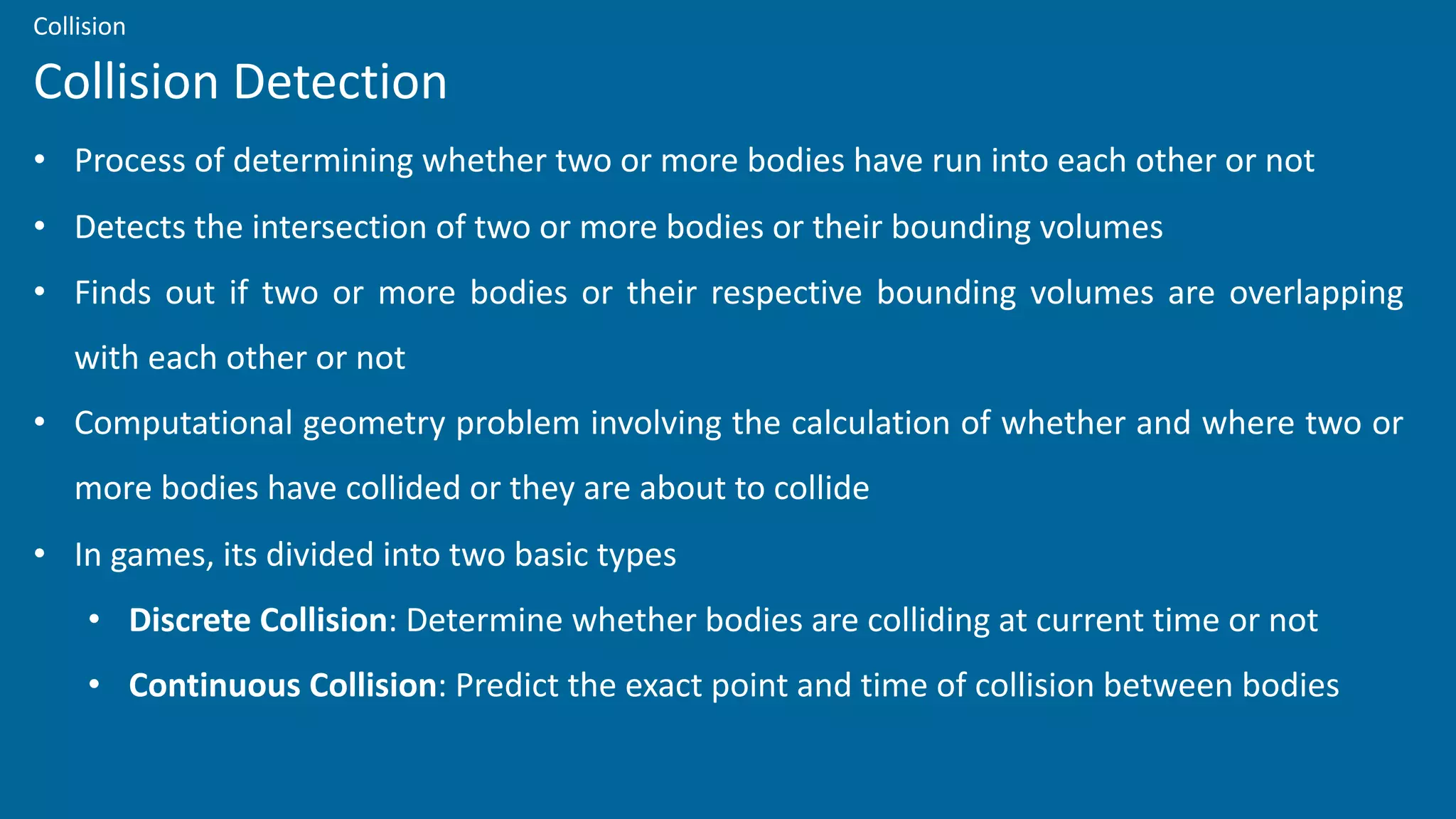 4-Game Physics (Game Design and Development) | PDF