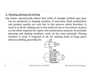 4. gear manufacturing | PPTX