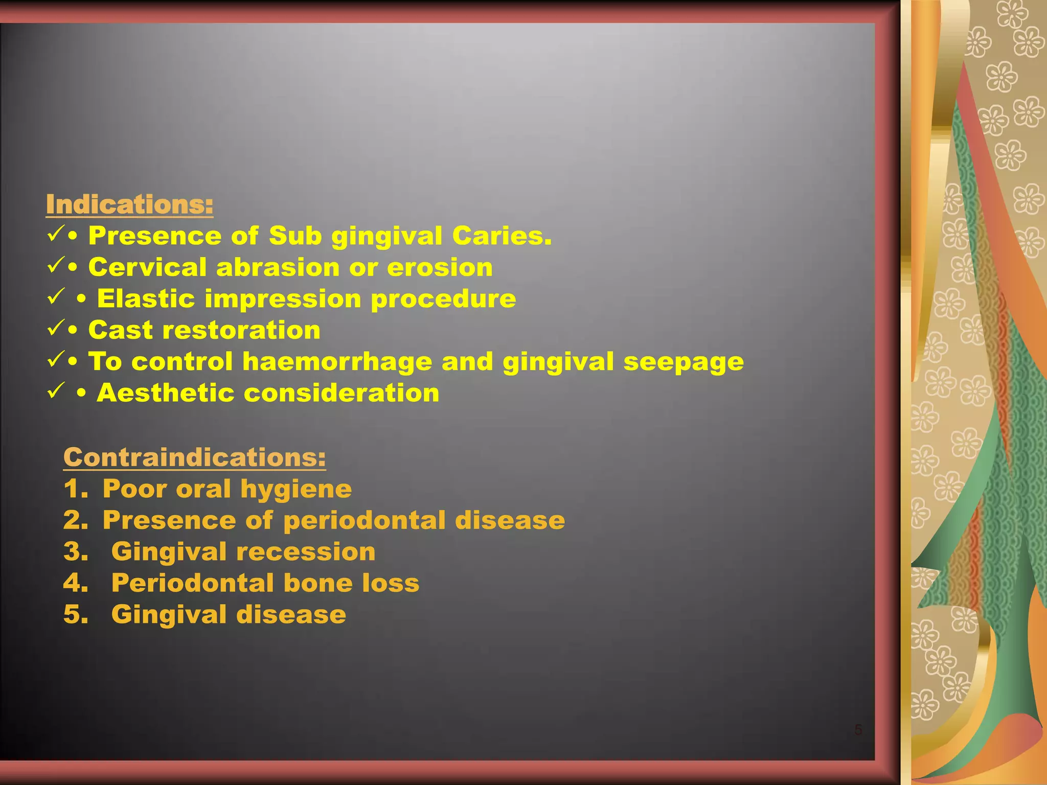 4- Gingival Retraction & Impressions.ppt