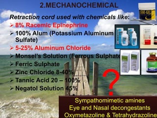 4- Gingival Retraction & Impressions.ppt