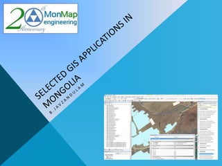 4 gis applications mon map | PPT