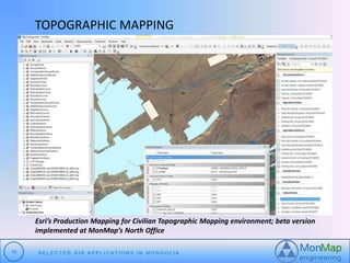 4 gis applications mon map | PPTX