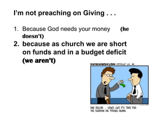 4. Giving God's Money | PPTX