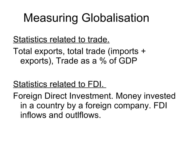 4 Globalisation Economic Powerpoint | PPT