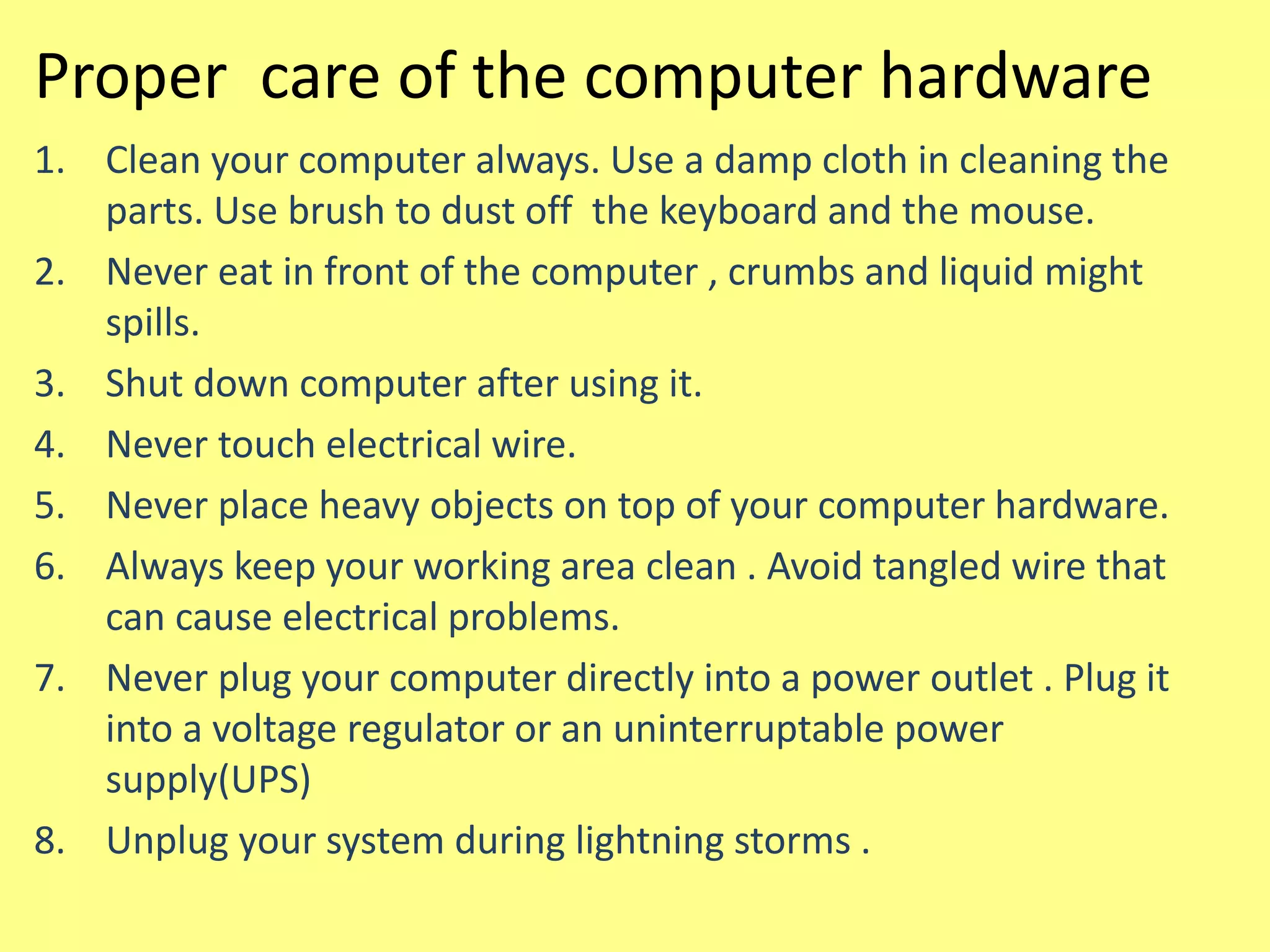 #4 gr.-3 elements of a computer system - 4 | PPTX