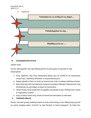 K-TO-12 GRADE 7 FILIPINO Unang Markahan | PDF