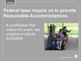 The Winning Plan: Scenarios for Inclusion and Access | PPT