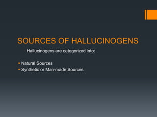 hallucinogens | PPTX