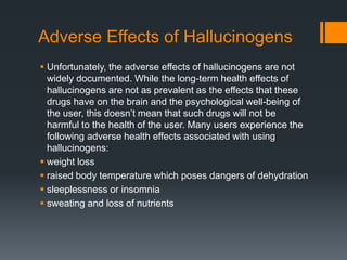 hallucinogens | PPTX