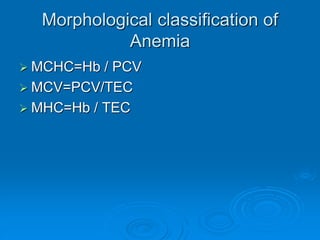 disorder of hematopoietic system | PPT