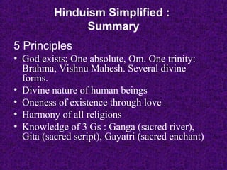 Hindu basics | PPT | Religion & Spirituality