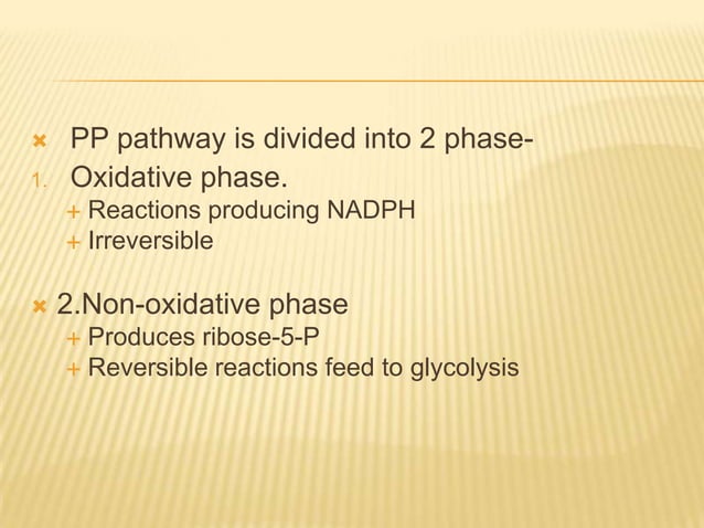 hmp-shunt | PPTX | Endocrine and Metabolic Diseases | Diseases and ...
