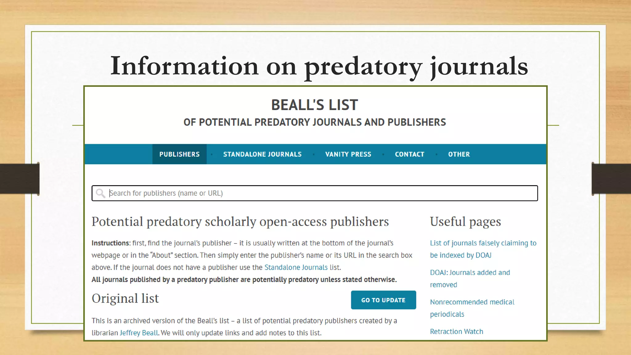 How to avoid predatory journals | PPT