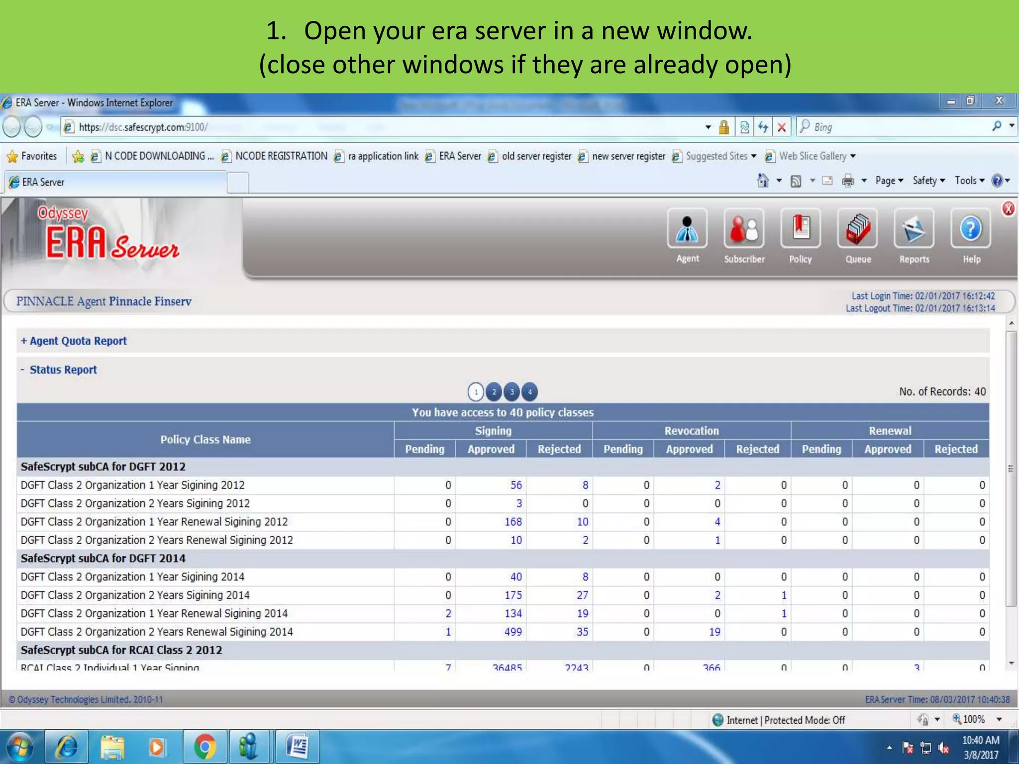 4 how to check stock in your era server | PPT