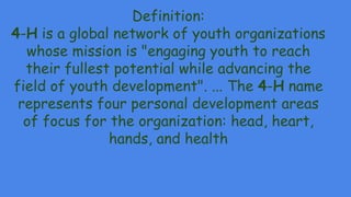 4 h slide show | PPTX