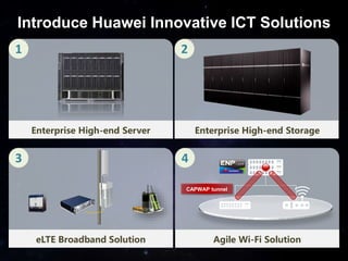 Huawei Innovative ICT Solutions, CeBIT | PPTX