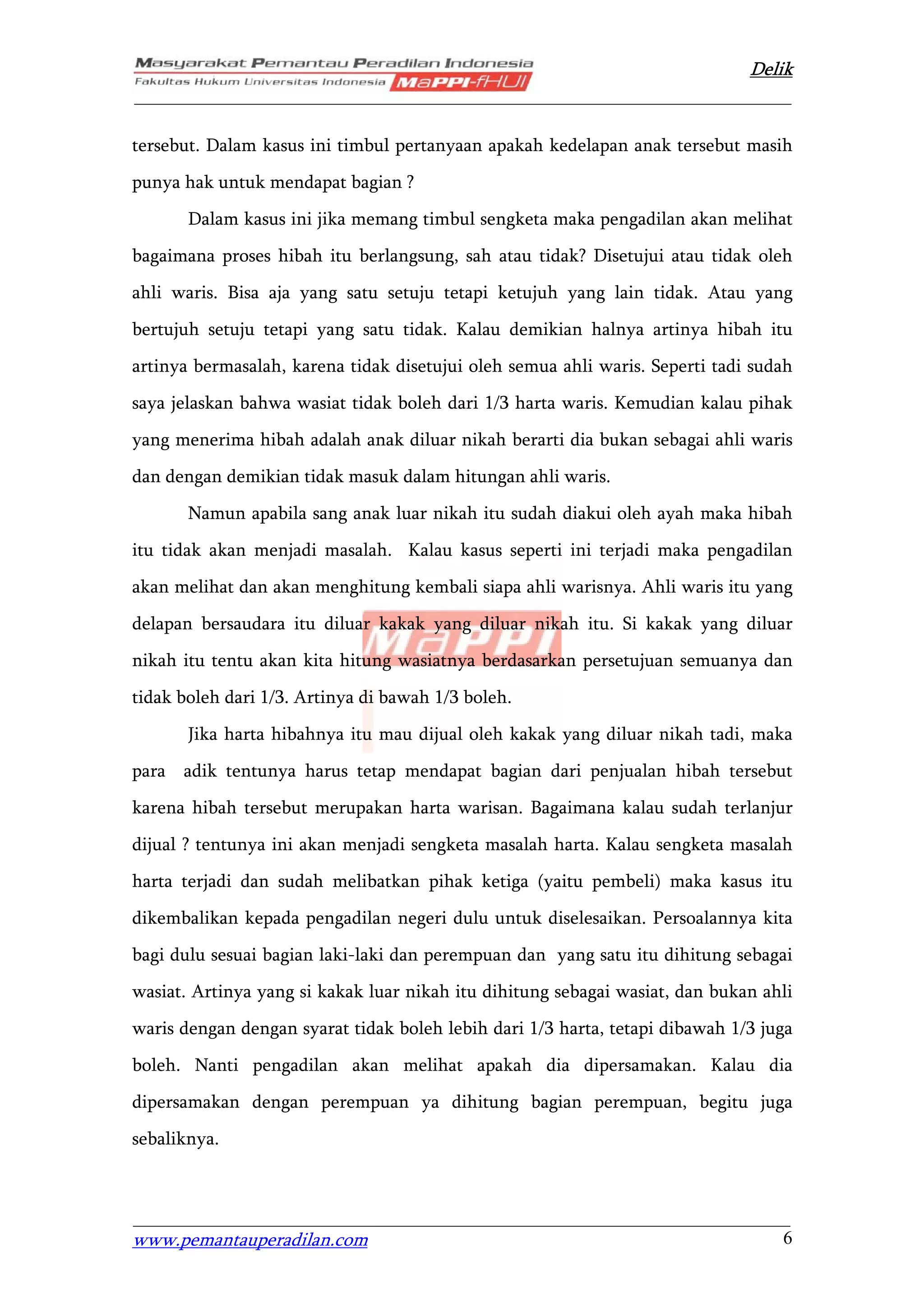 4 hukum waris islam dan permasalahannya | PDF